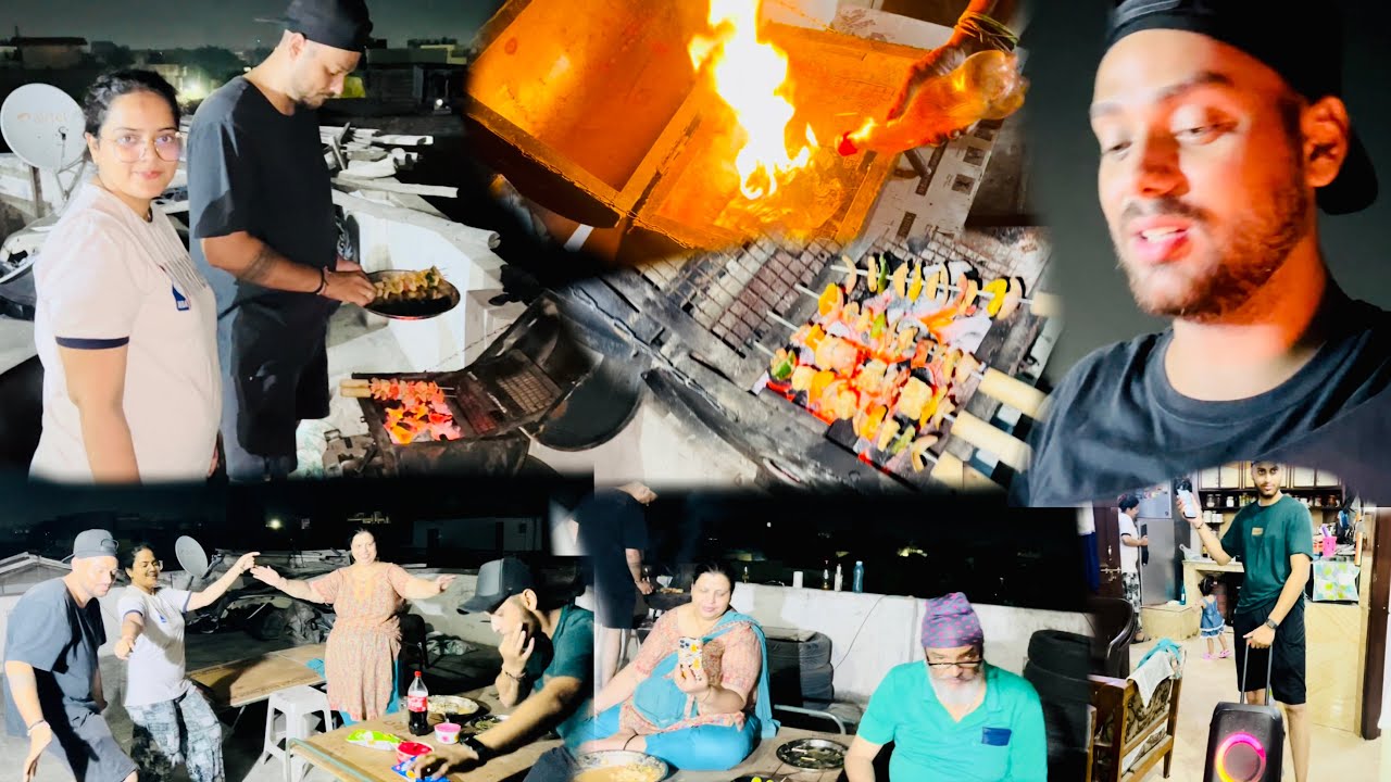 Didi de Canada🇨🇦 jaan di Khushi Ch Kiti Party🎉|| Ghar Ch Poora Vya Wala ...