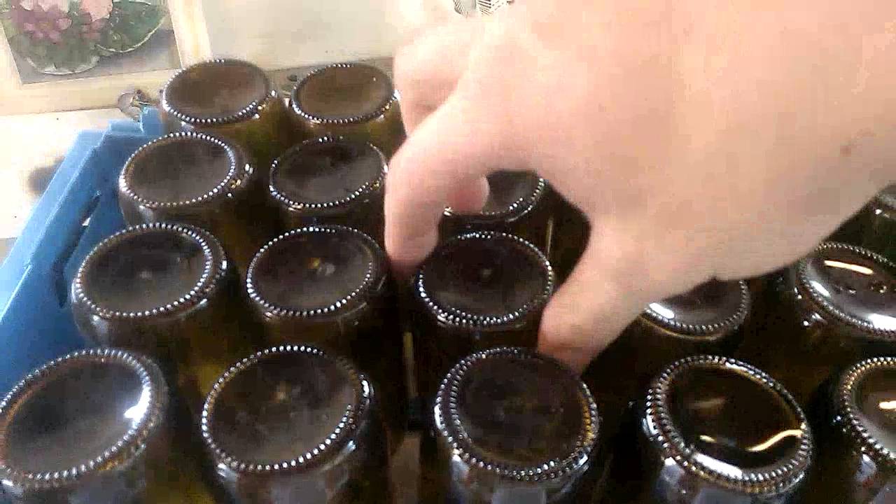 Bier flessen wasser - YouTube