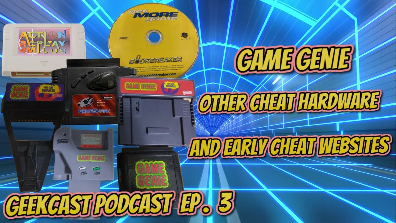Retro Video Game History - Game Genie, Gameshark, and Early Cheat Code ...