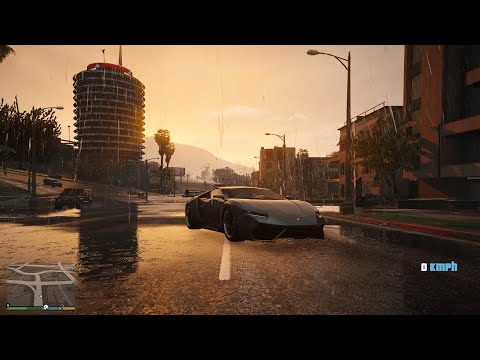 GTA 5 Hyper Realistic 4K Graphics Gameplay + Download - YouTube