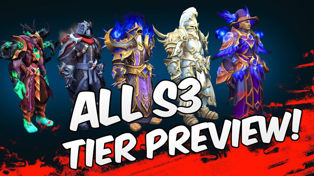 TWW S3 TIER SET PREVIEW! Datamined 11.2 Ghosts of K'aresh - YouTube