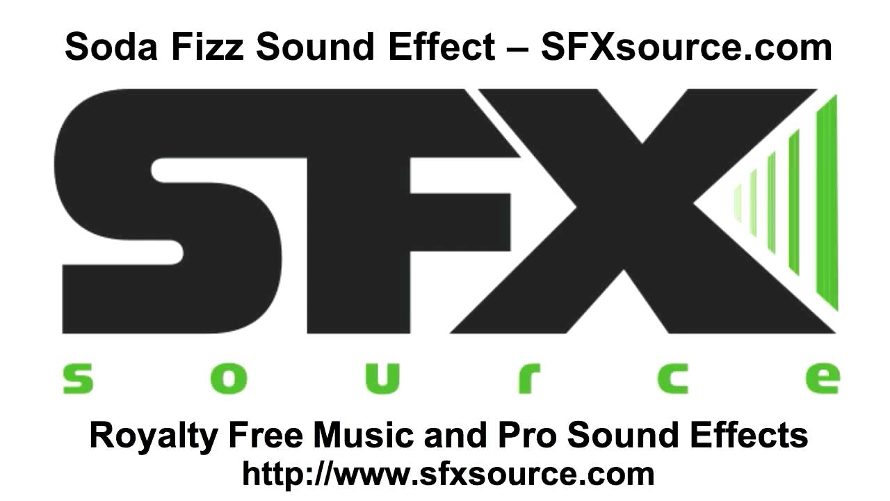 Soda Fizz Sound Effect - SFXsource.com - YouTube