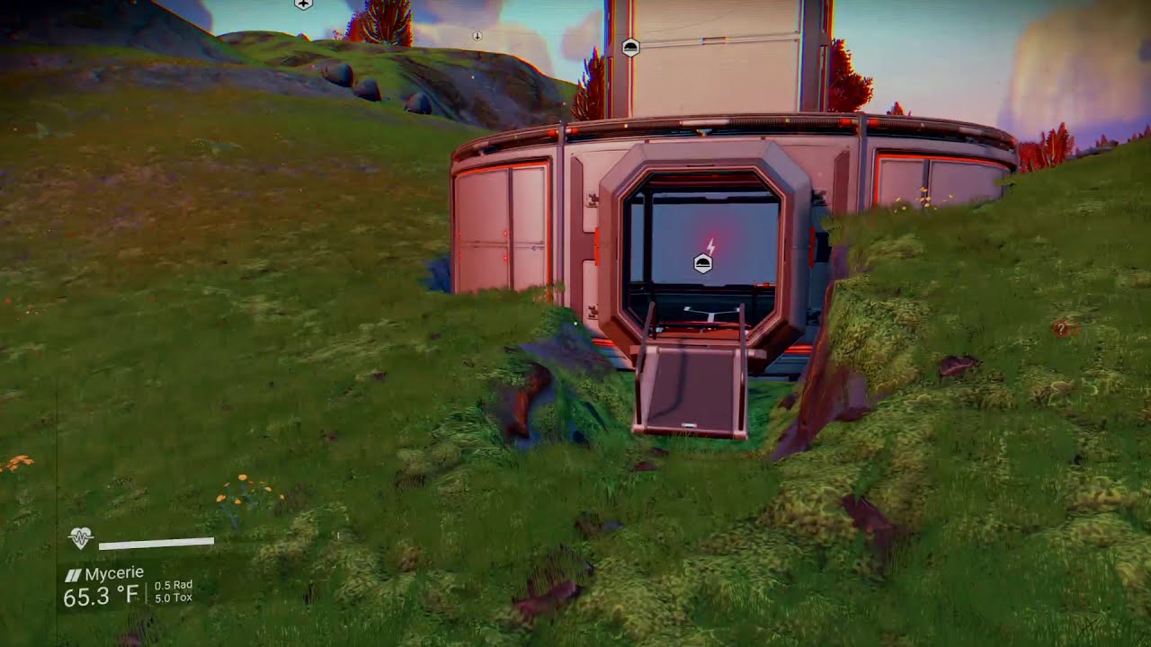 Starting a mini base in No Man's Sky - YouTube