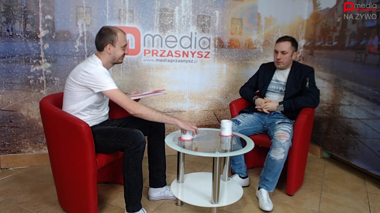 Marcin Sobociński gościem TV MediaPrzasnysz - YouTube