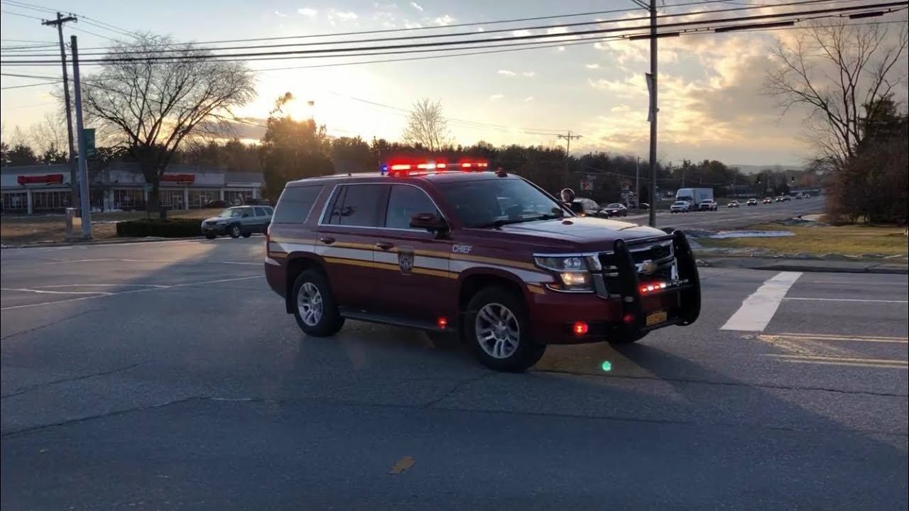Queensbury Central Fire Car 215, ER 316, ER 317, & Bay Ridge EMS ...