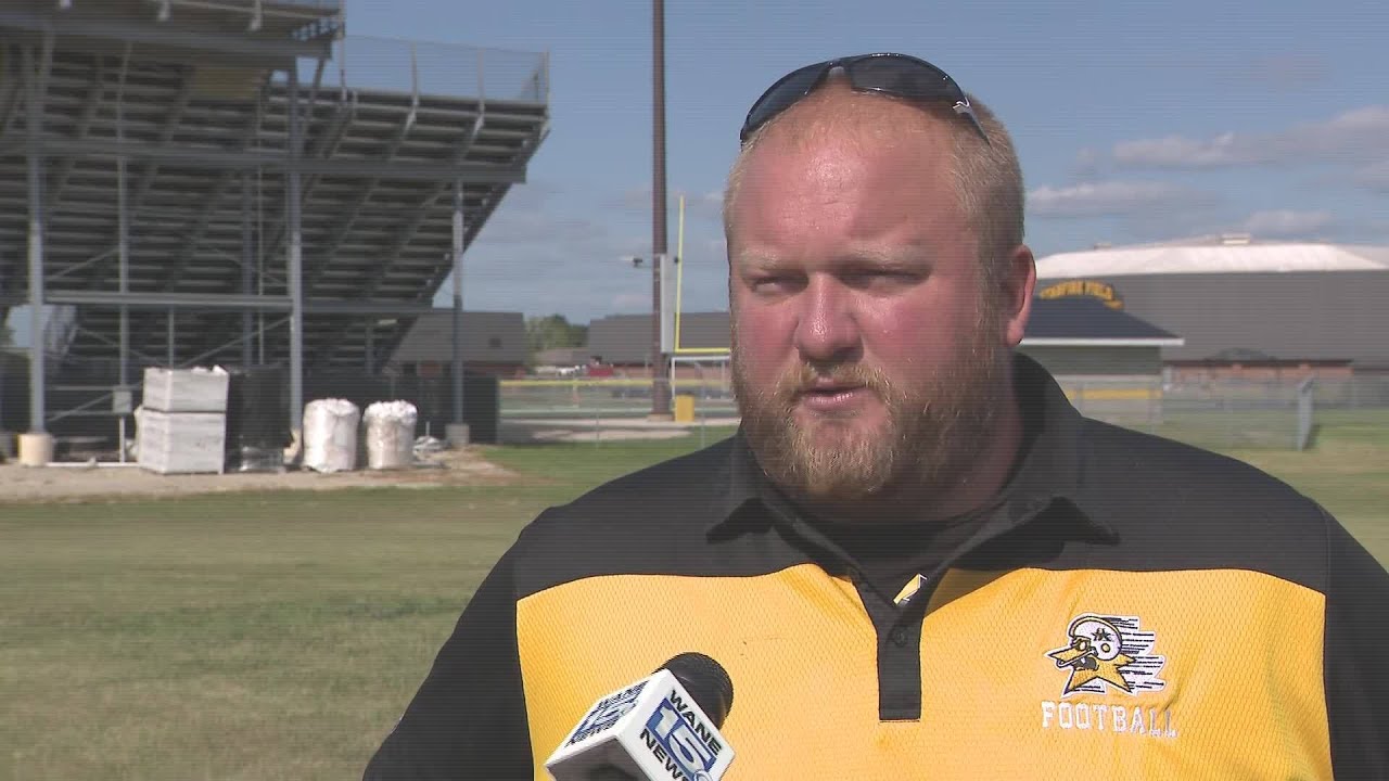 South Adams head football coach Grant Moser practice interview 8/19 ...