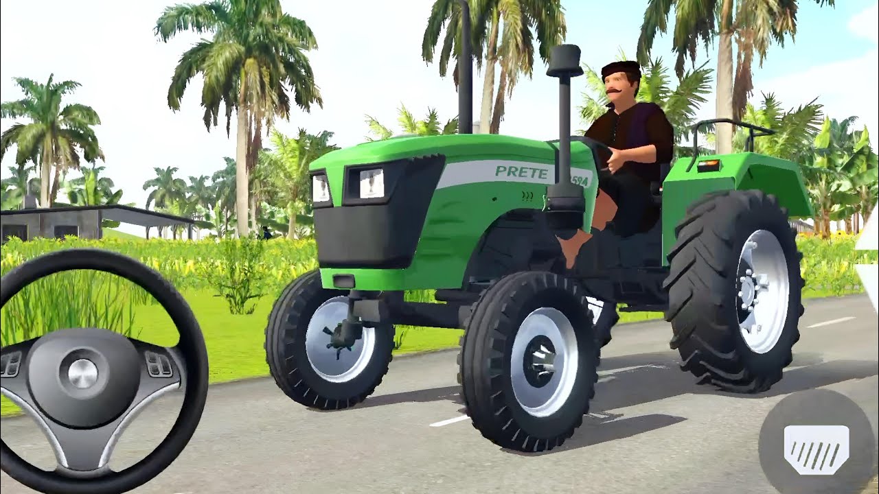 Modern Farm Tractor Driving Games #12 - Farming Tractor Driving 3D ...