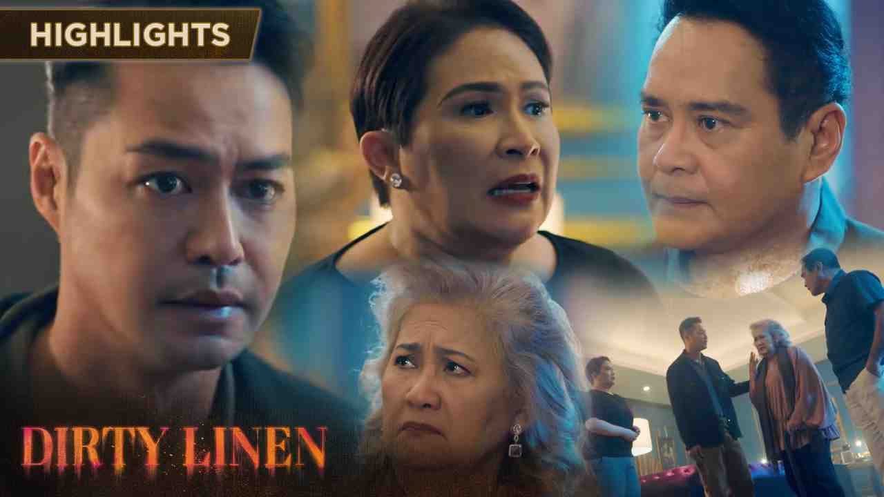 Aidan promises to protect his family | Dirty Linen (w/ English Subs ...