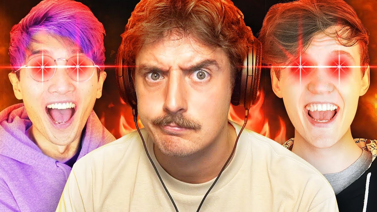 LANKY BOX SECRETLY EVIL AND TRYED TO ATTACK OTHER YOUTUBERS ...