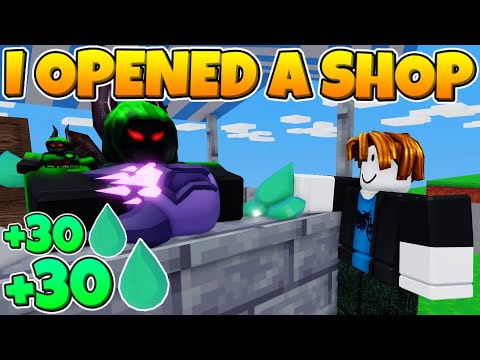 I Opened a SHOP in Roblox BedWars... - YouTube