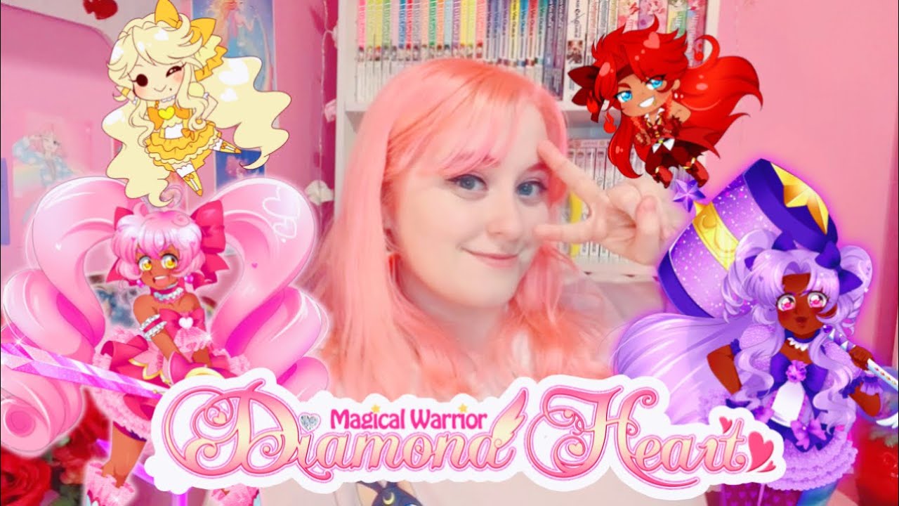 Indie Magical Girl Game: Magical Warrior Diamond Heart! - YouTube