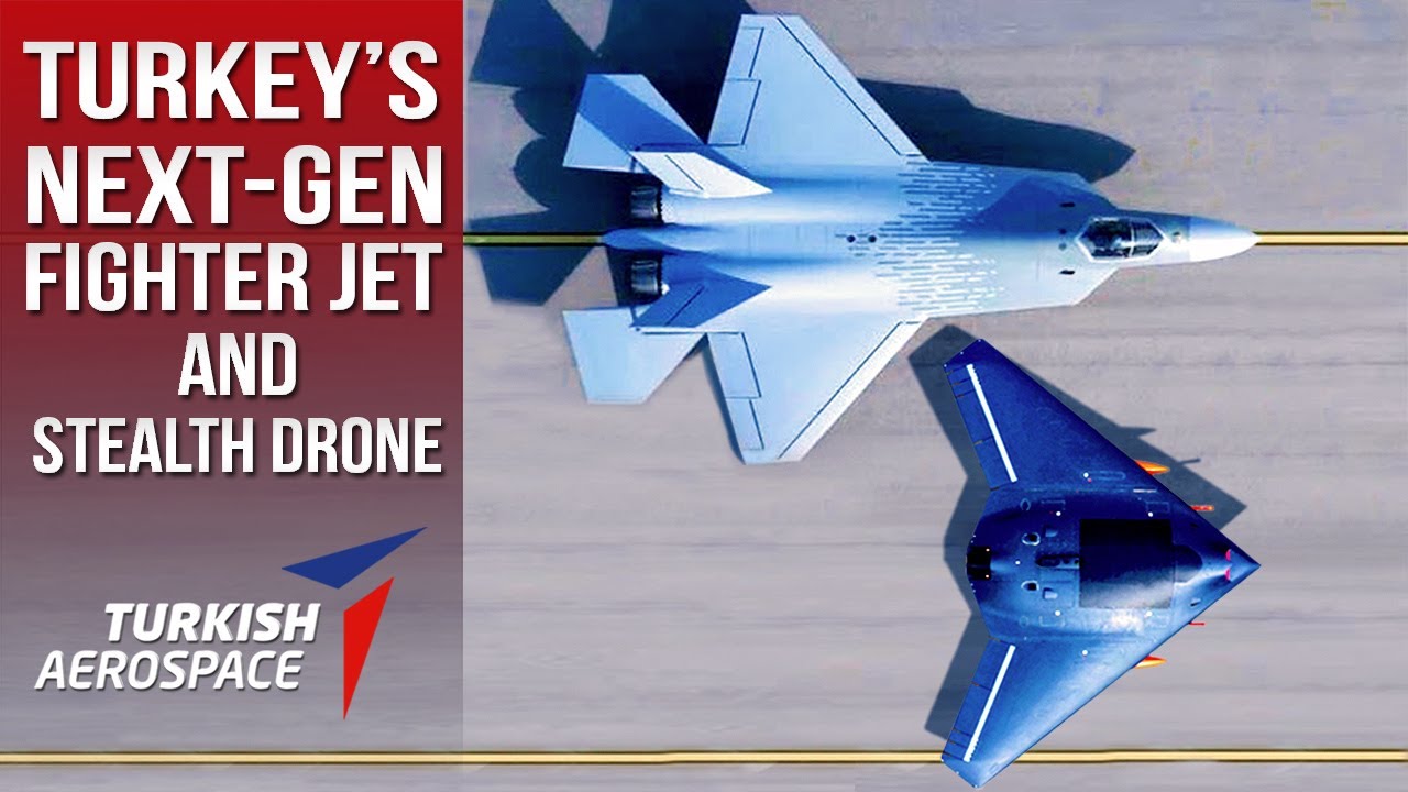Turkey’s Next Gen Fighter Jet and Stealth Drone Coming Soon - YouTube