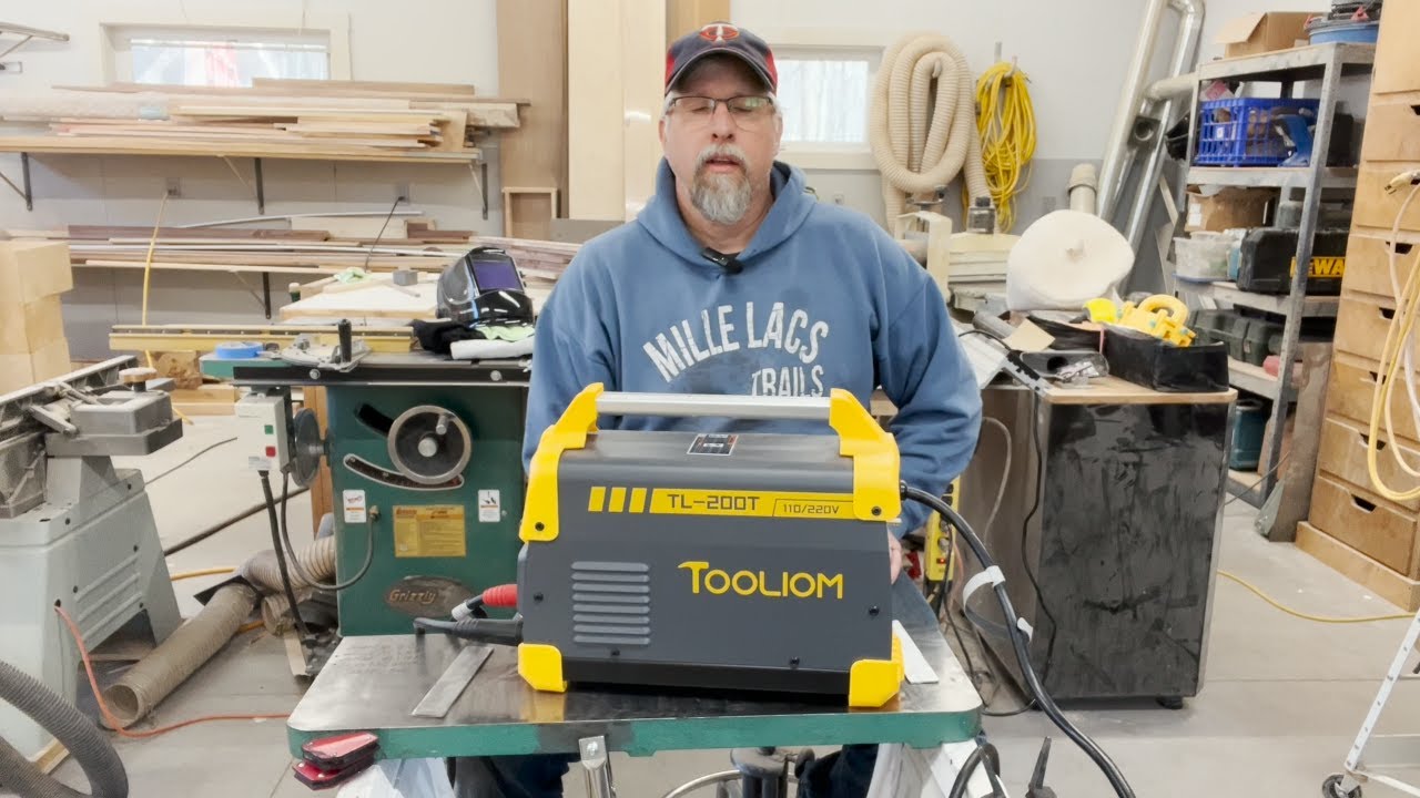 Tooliom TL-200T Welding Demo - YouTube