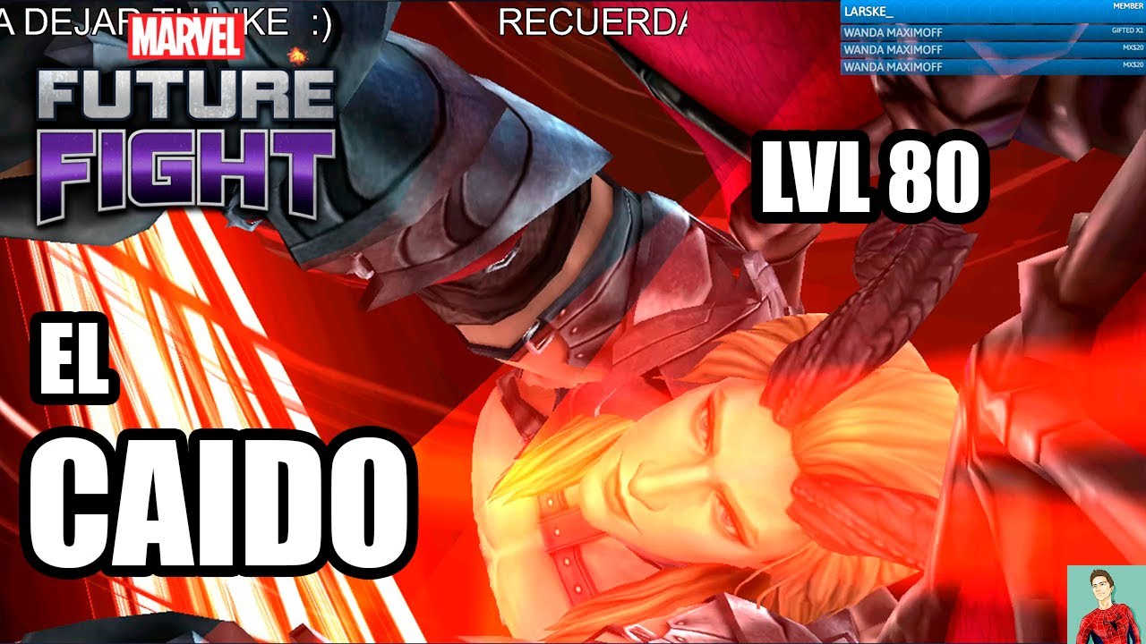 [Marvel Future Fight] ANGEL NUEVO UNIFORME REVIEW (EL CAIDO) - YouTube