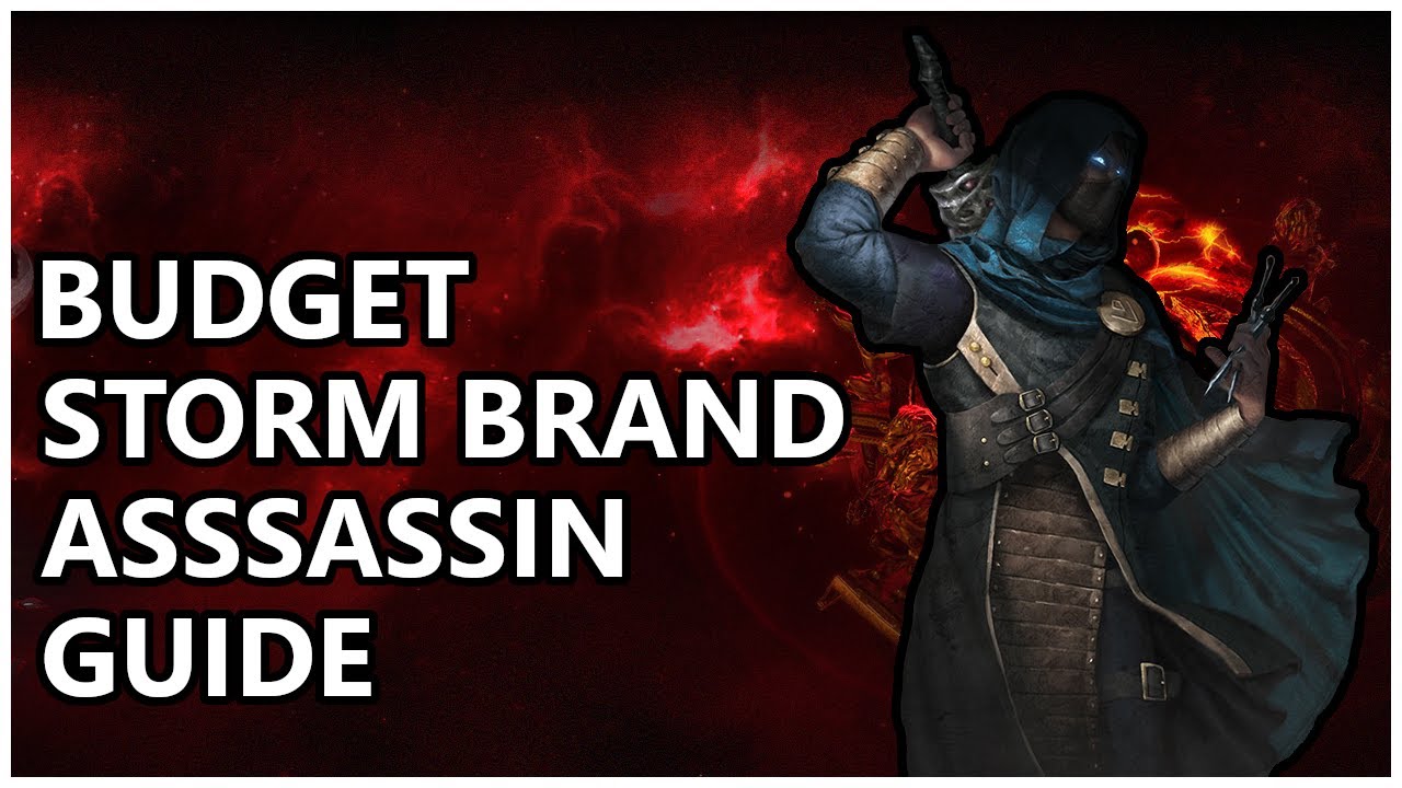 3.14 Storm Brand Assassin Budget Guide | Path of Exile Ultimatum - YouTube