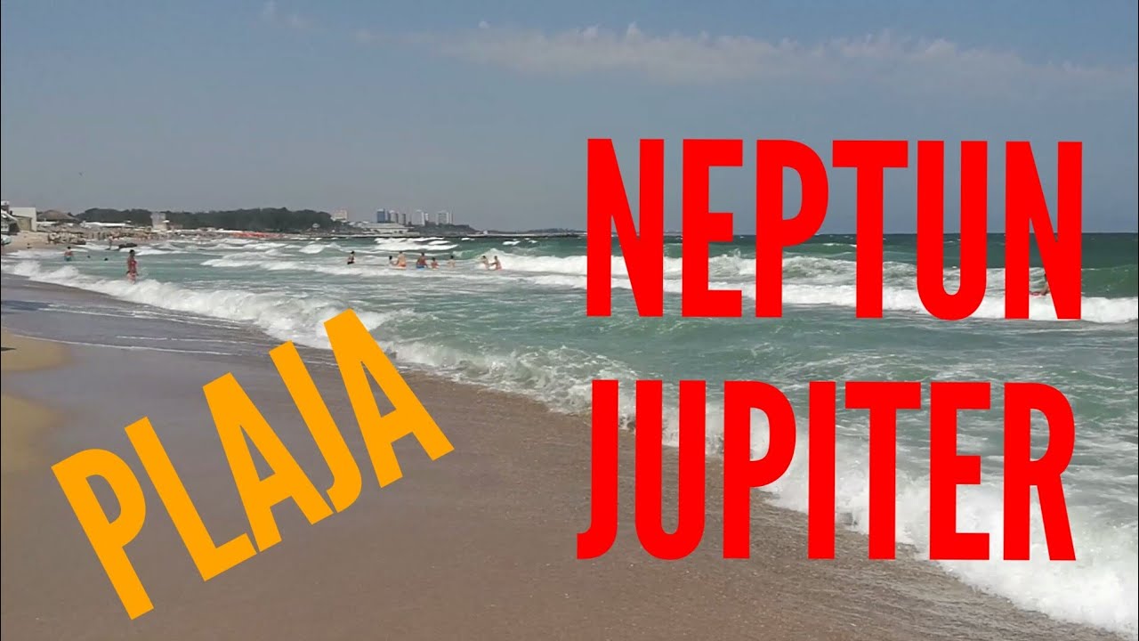 Plaja JUPITER NEPTUN Vara 2020 Marea Neagra Black Sea Beach - YouTube