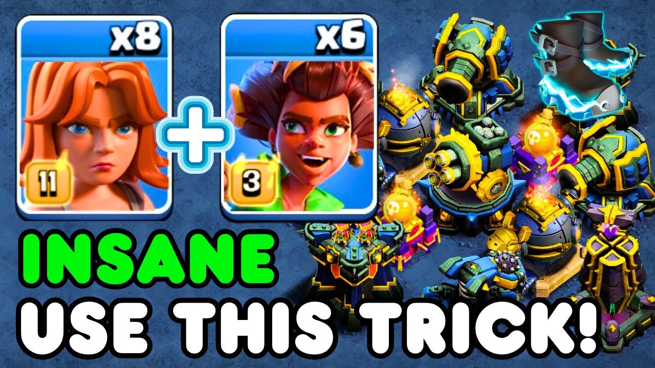 clash of clans : TH17 Root Rider Best Attack Strategy – DOMINATE Every ...