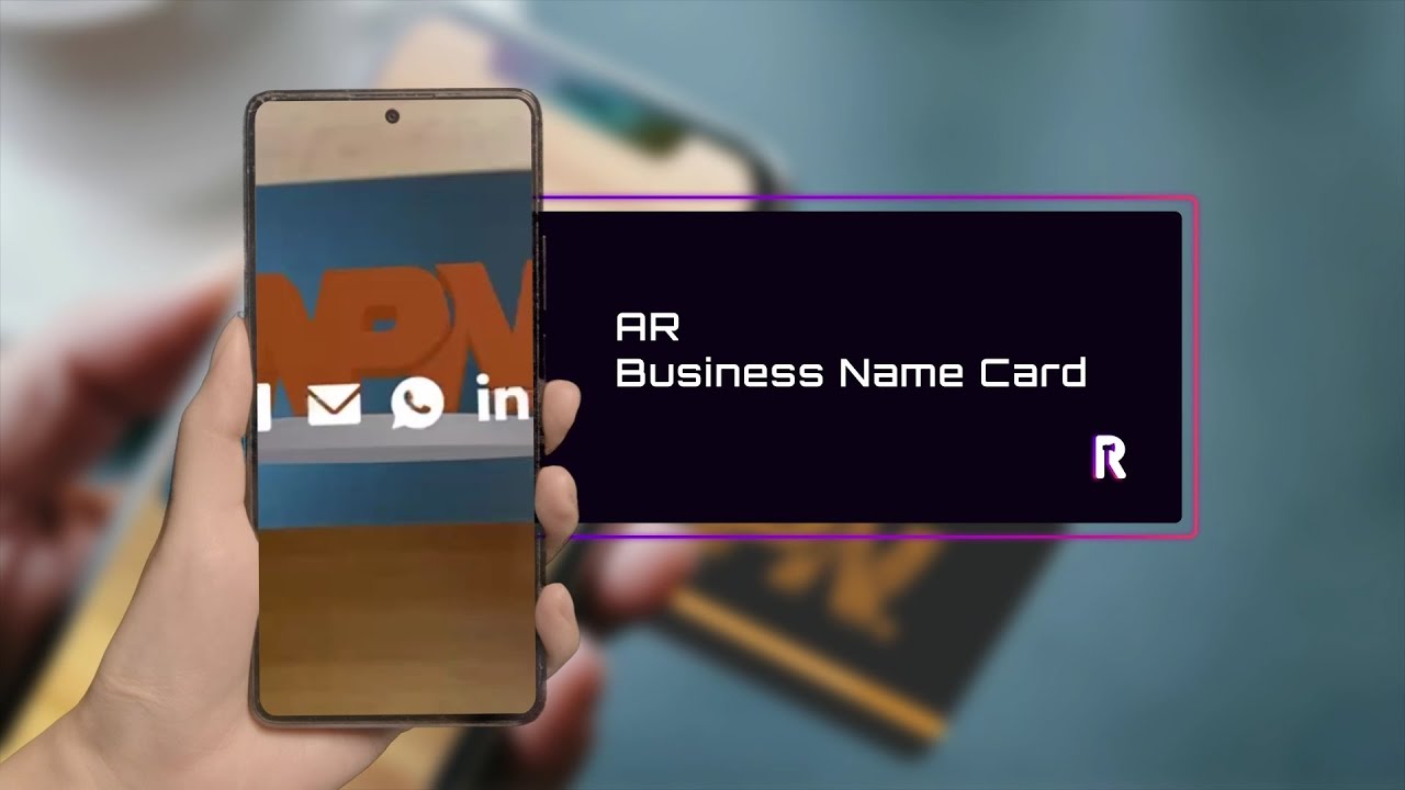 Augmented Reality (AR) Business Name Card I Fun & Interactive 3D ...