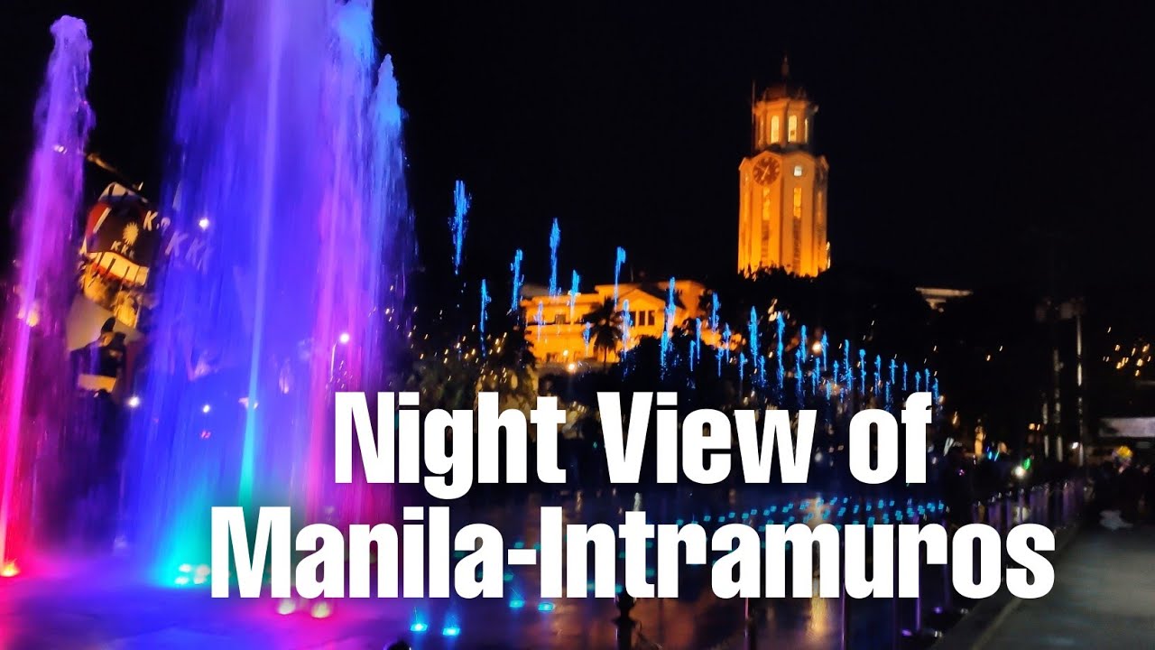 [HD] Night Walk in Manila - Intramuros | Almost Back to Normal ...