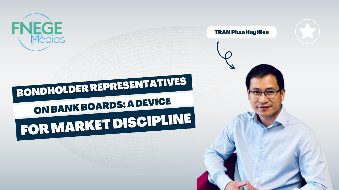 Bondholder representatives on bank boards: A device for market ...