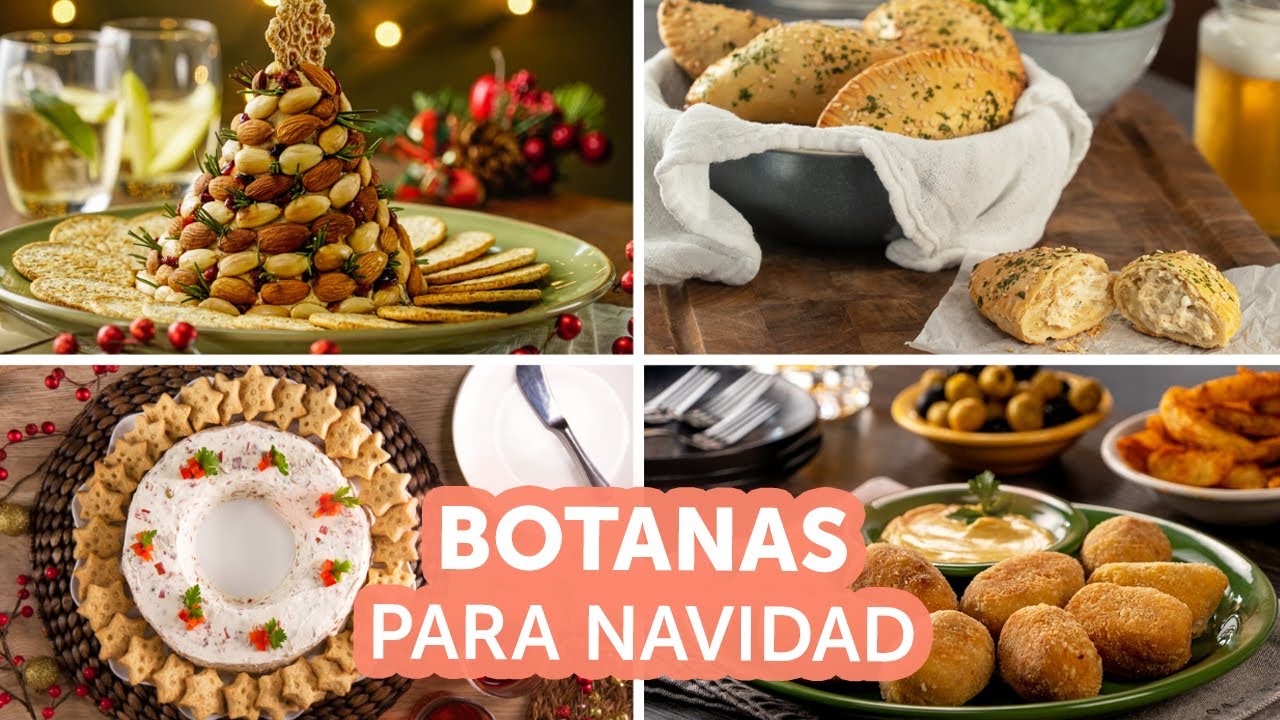Botanas para Navidad | Kiwilimón - YouTube