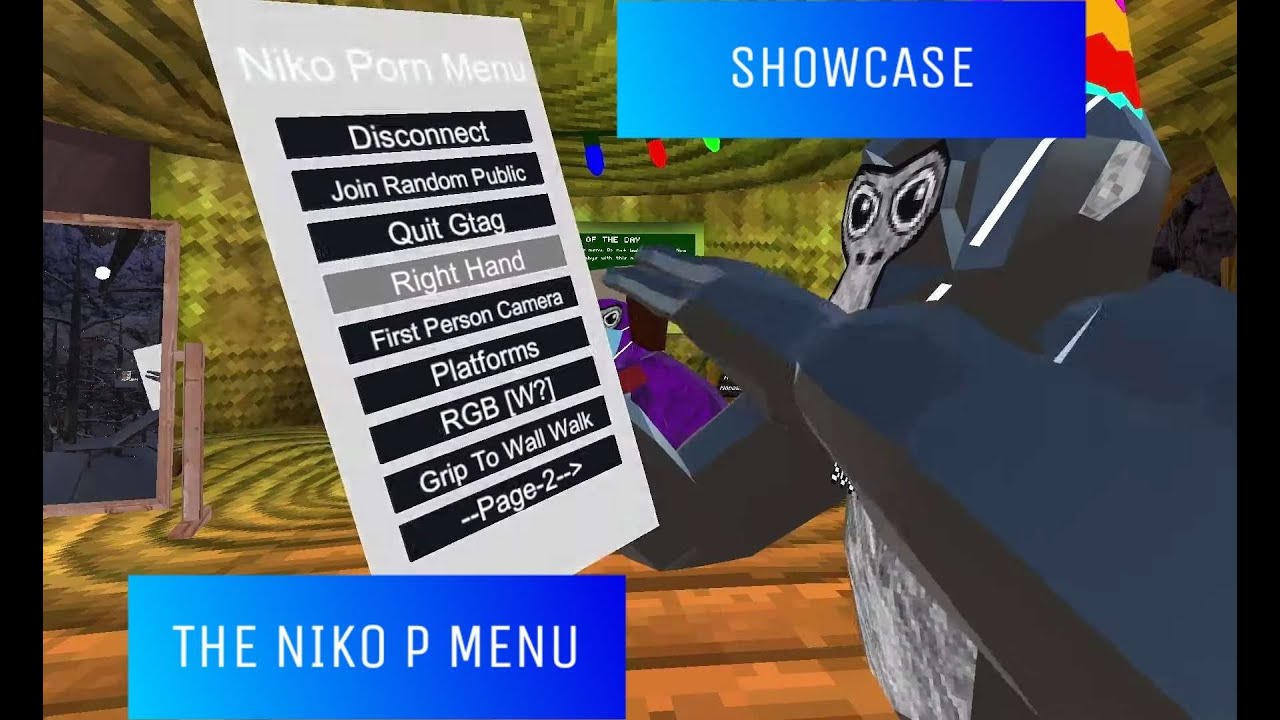 The Niko P Menu showcase!!!! - YouTube