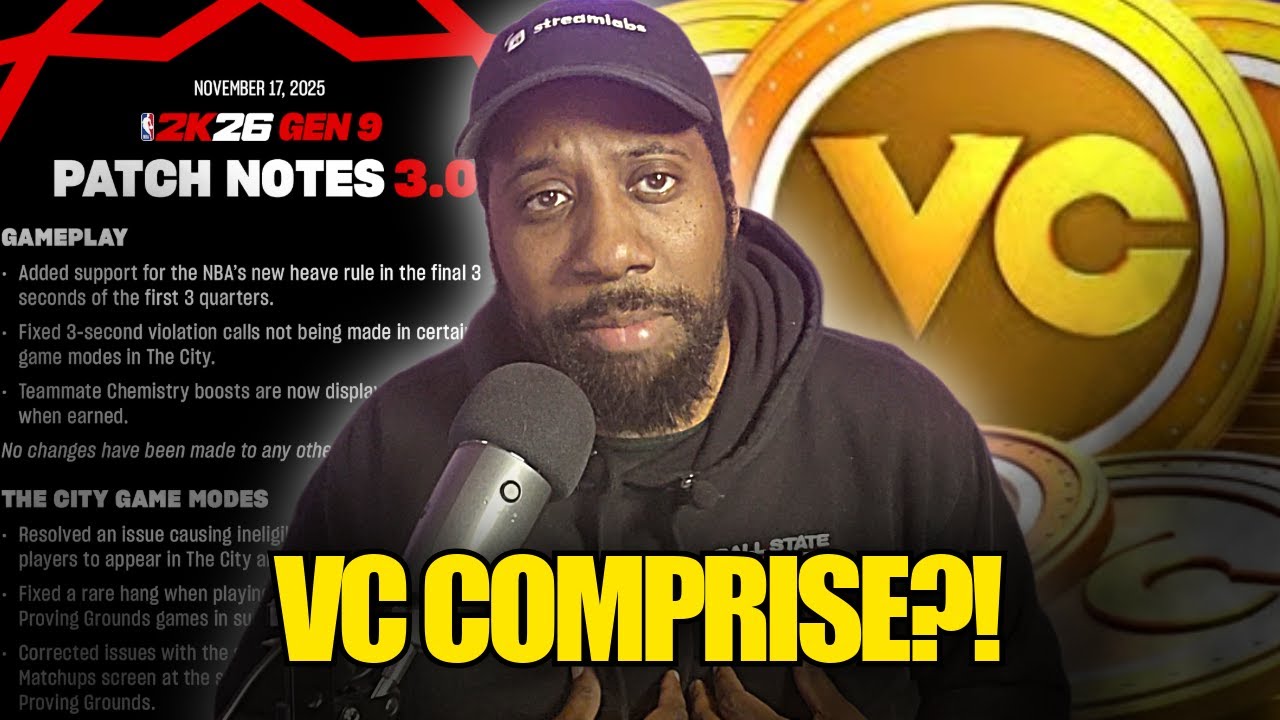 WHAT IS 2K DOING WITH VC?! | Patch 3.0 Notes and More - YouTube