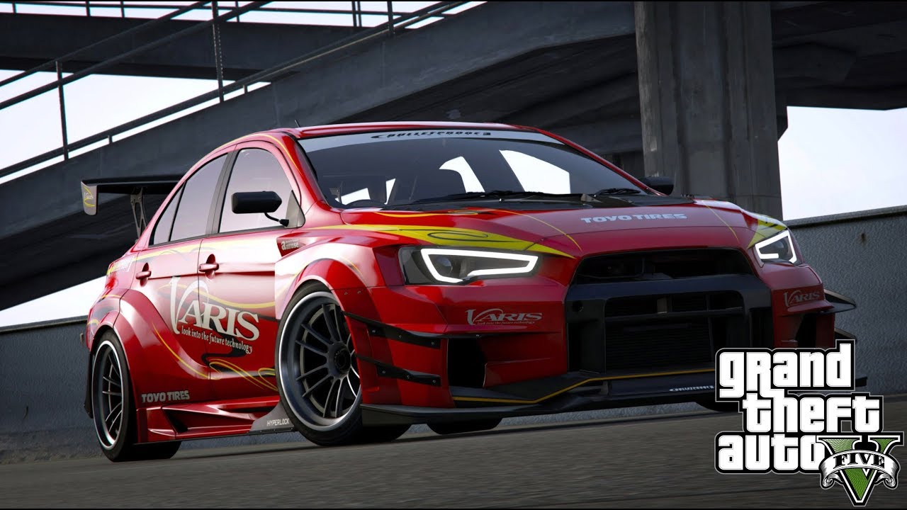 GTA 5 - Mitsubishi Lancer Evolution X (CZ4A) (Varis | Team Orange) [Add ...