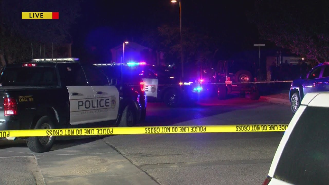 Large police presence at home in Rio Rancho - YouTube