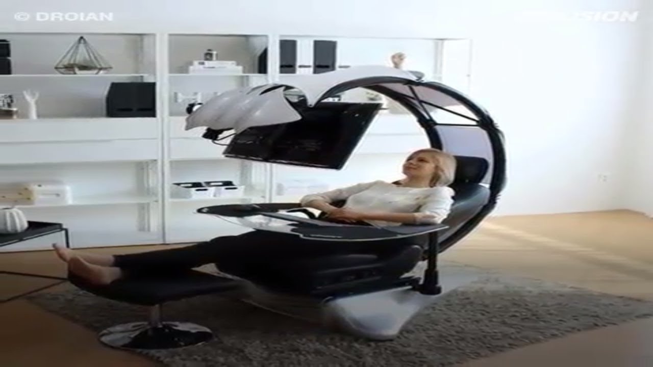 Droian Ergonomic Computer Workstation Futusion HD - YouTube