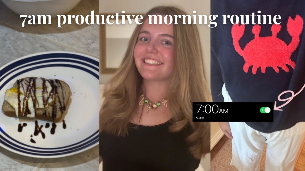 7am weekend morning routine: workout, skincare routine, productivity ...