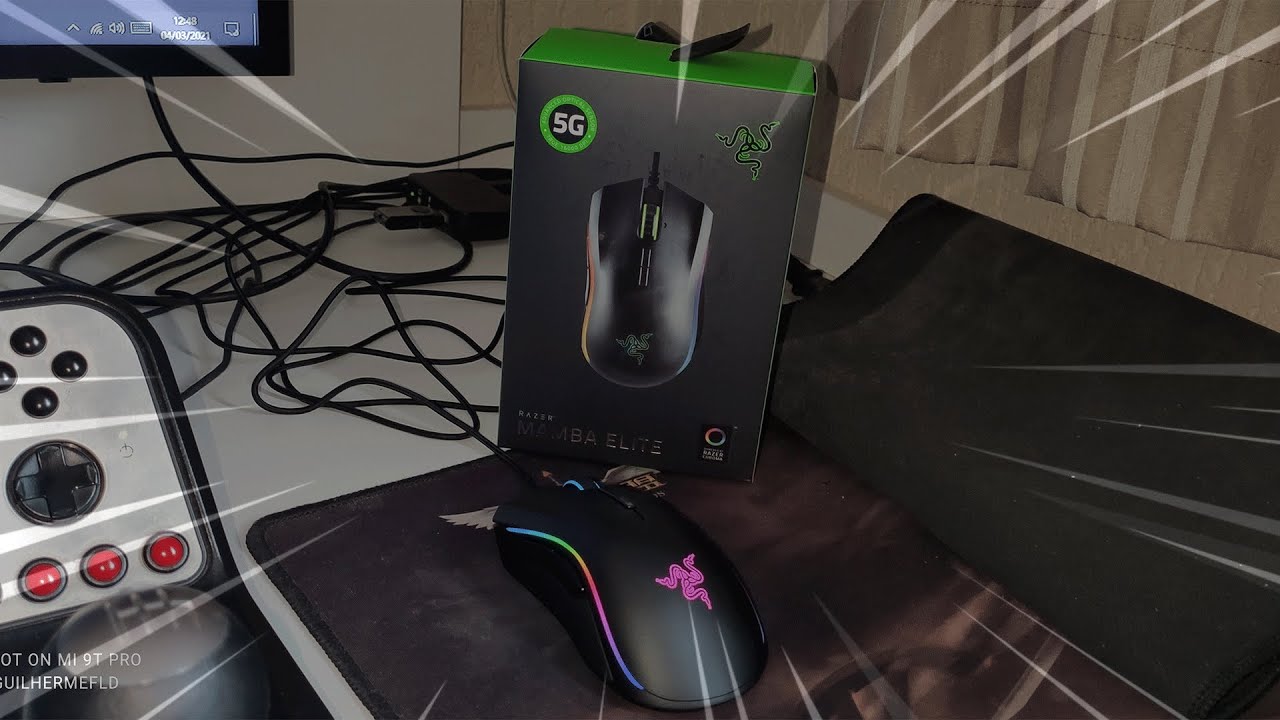 UNBOXING Mouse Gamer RAZER MAMBA ELITE do ALIEXPRESS - YouTube
