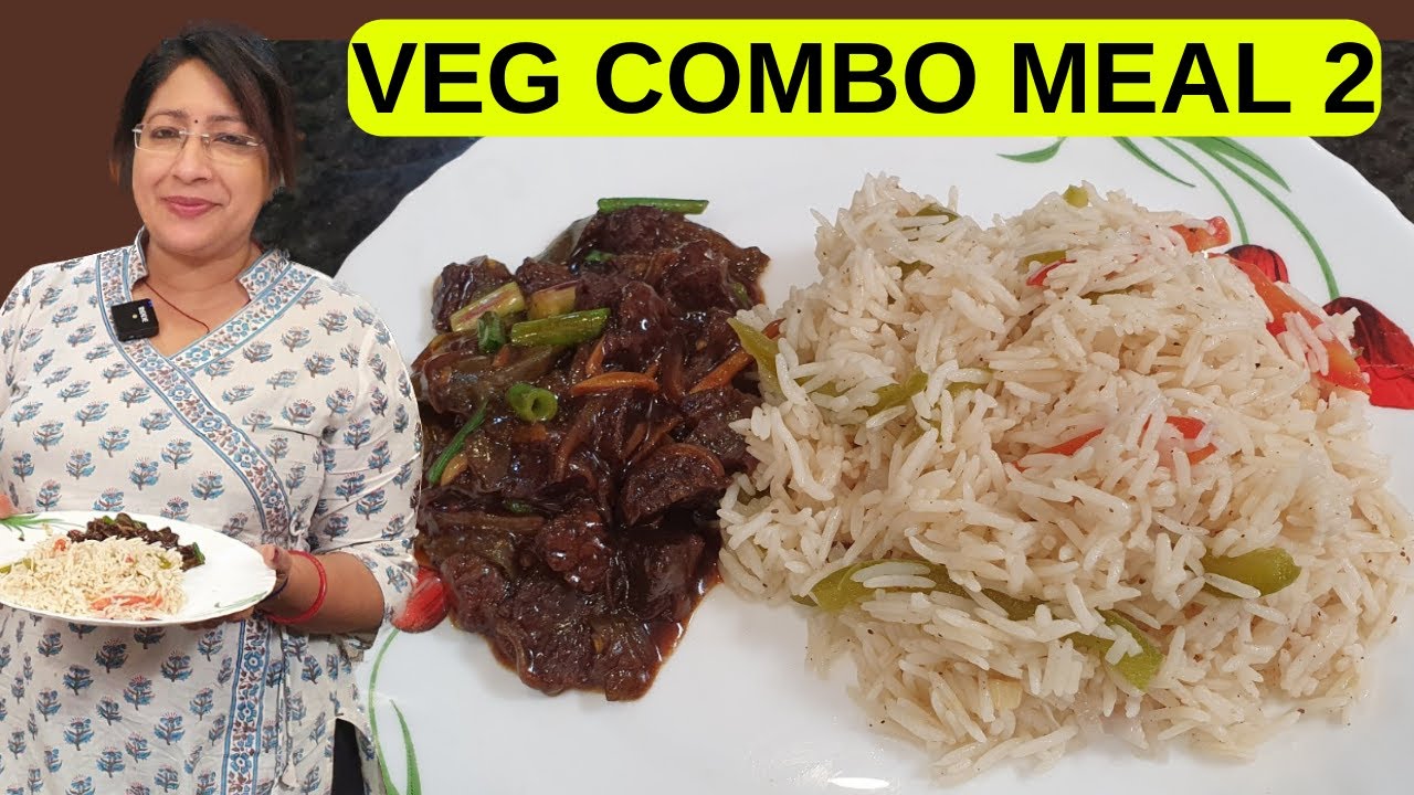 എളുപ്പത്തിൽ ഒരു അടിപൊളി LUNCH COMBO MEAL | FUSION FRIED RICE AND CHILLY ...