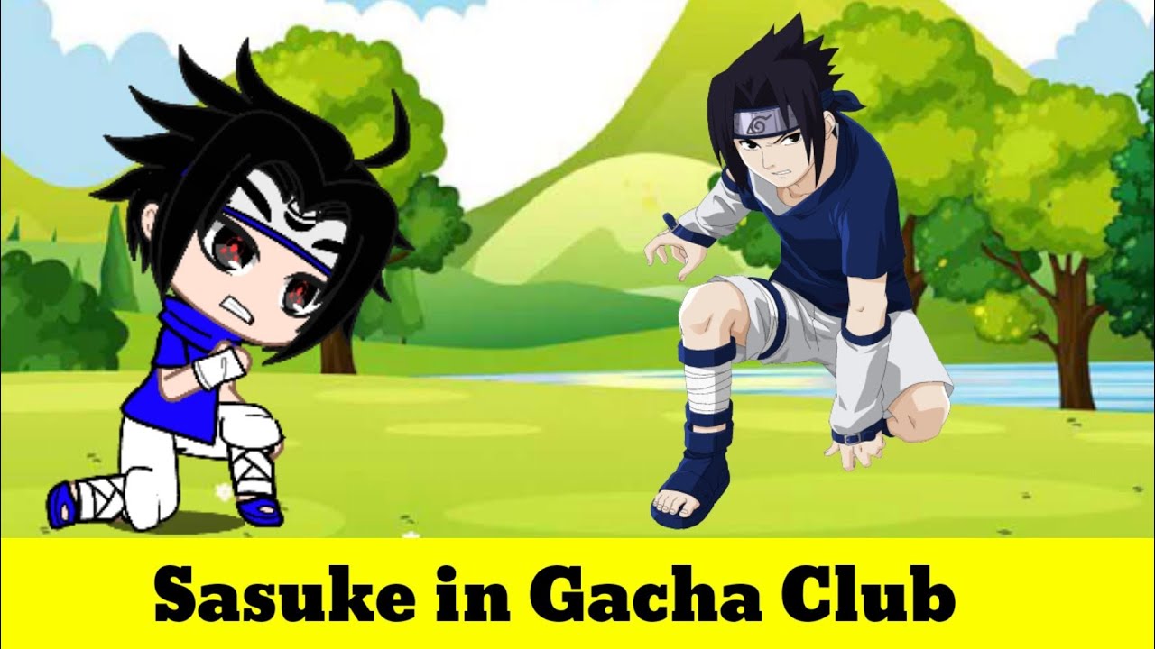 How to Make Sasuke in Gacha | Naruto Characters | •Uzumaki Kun• - YouTube
