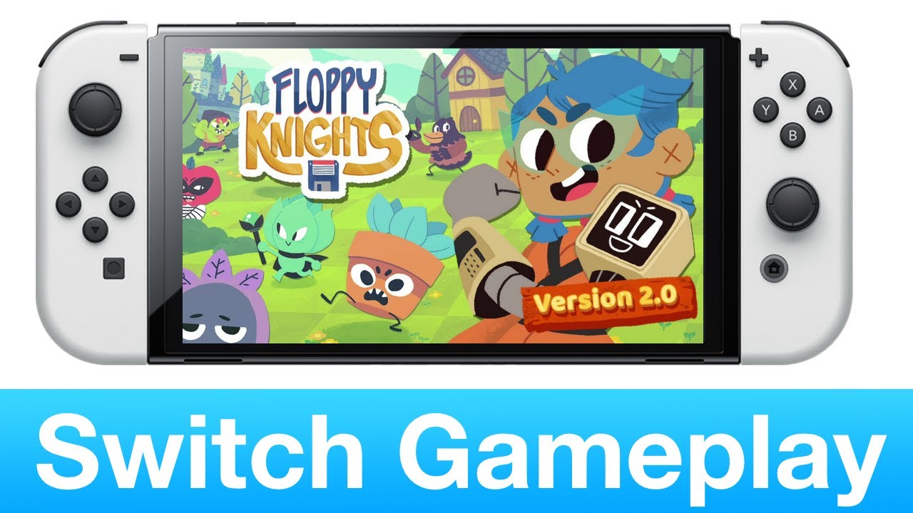 Floppy Knights Nintendo Switch Gameplay - YouTube