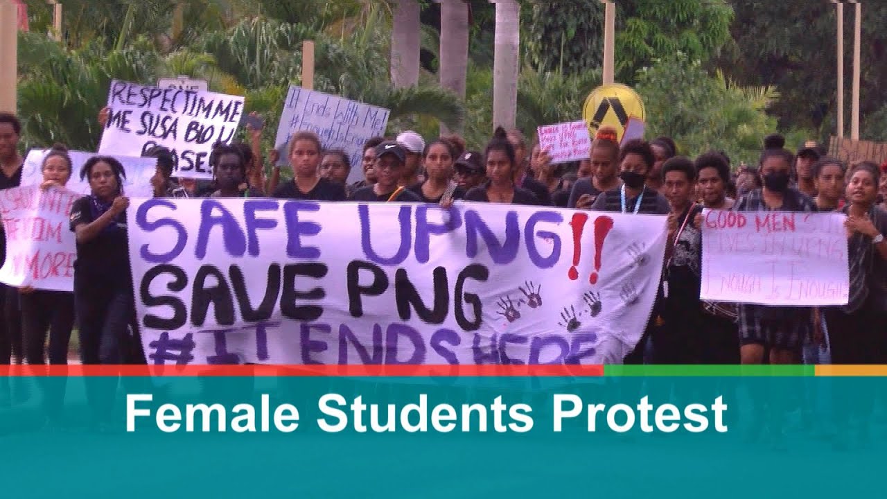 Female Students Protest - YouTube
