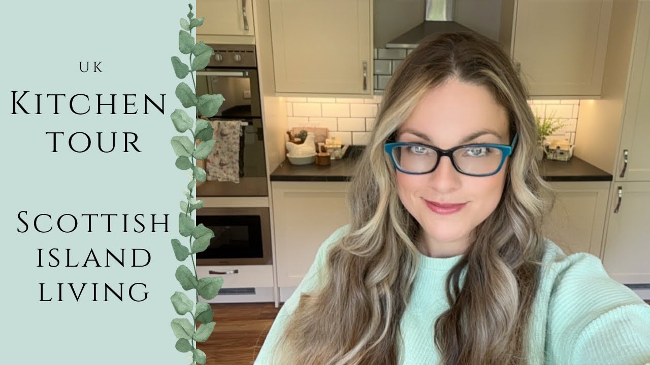 UK Kitchen Tour With Organisation | My Scottish Island Kitchen - YouTube