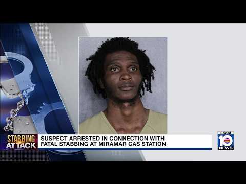 Suspect arrested in connection with fatal stabbing at Miramar gas station, police say