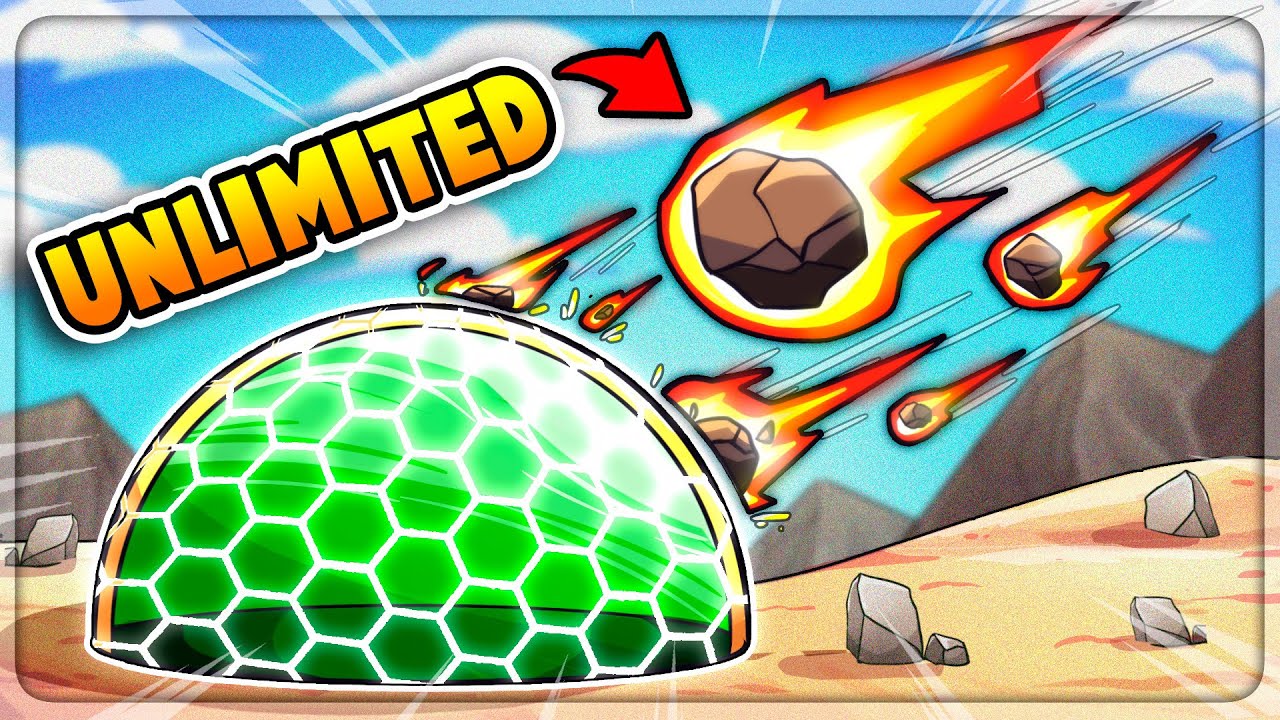 When You UPGRADE Your Dome To Survive UNLIMITED PROJECTILES in Dome ...