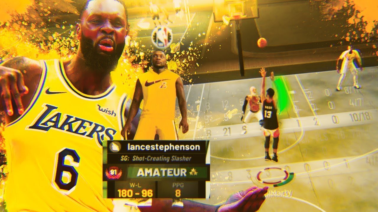 PLAYING WITH NBA PLAYER LANCE STEPHENSON!!! • WE DIDNT LOSE!!! - YouTube