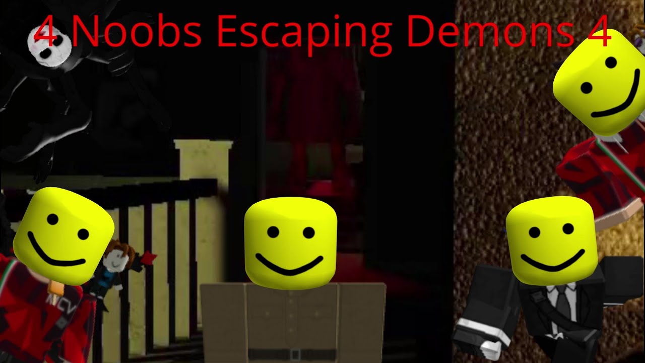 4 Noobs Escaping Demons 4 | Roblox The Mimic Chapter 4 - YouTube