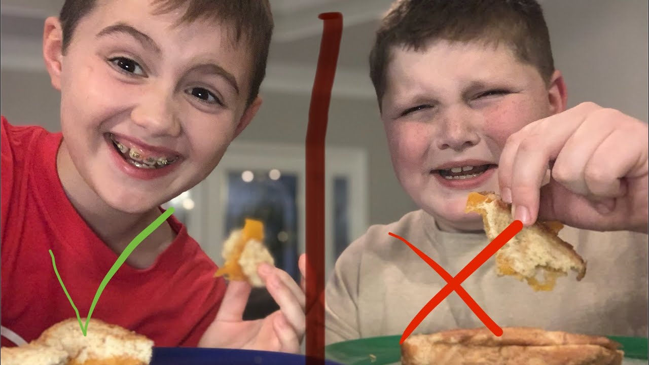 The grilled cheese challenge - YouTube