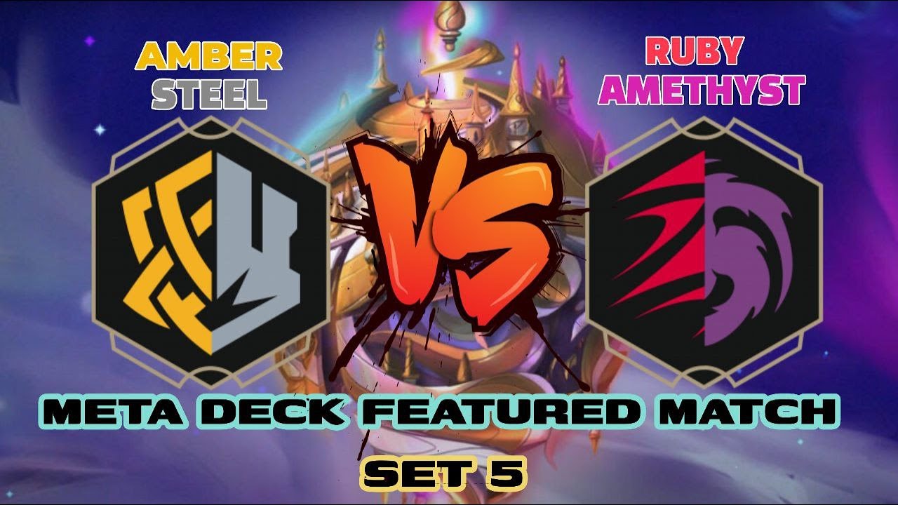 Amber Steel Takes on RA in Disney Lorcana's Most Intense Match - YouTube