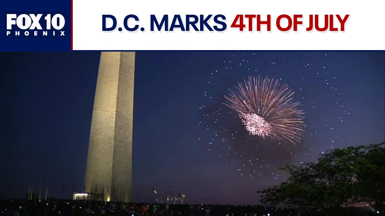 4th of July fireworks display in Washington D.C. | FOX 10 Phoenix - YouTube