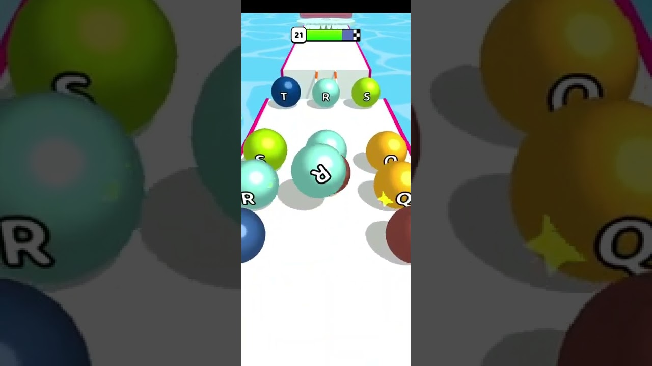 A-Z Run Game | Level-21 | Satisfying Gameplay Walk-through #games #game ...