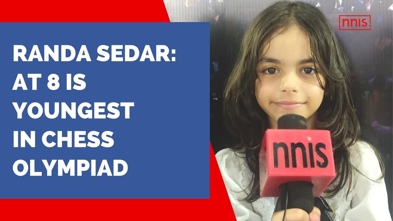 Randa Sedar: At 8 Is Youngest In Chess Olympiad - YouTube