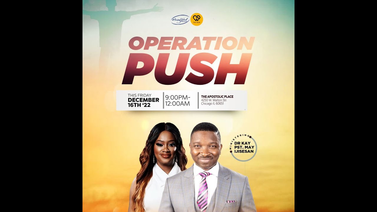 Operation Push - Prayer Meeting | December 16th, 2022 - YouTube