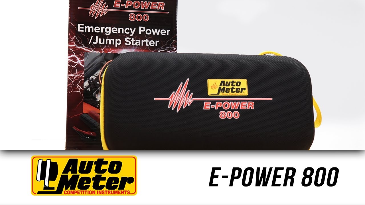 Autometer E-Power 800 Features & Review - YouTube