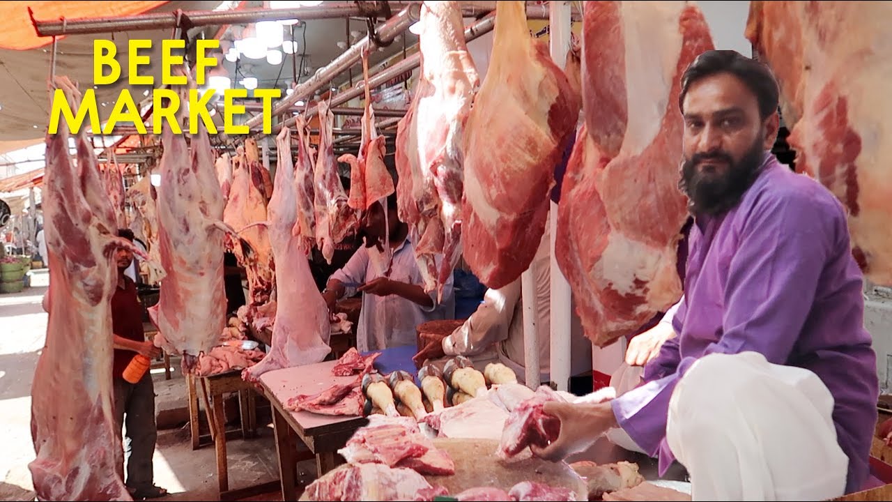 Amazing Beef Cutting Skill | Karachi Meat Market. - YouTube