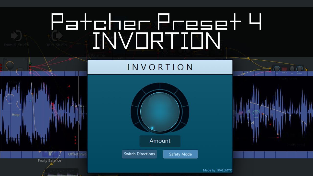 Patcher Preset 4: "INVORTION" Waveform Inversion/DC distortion - YouTube